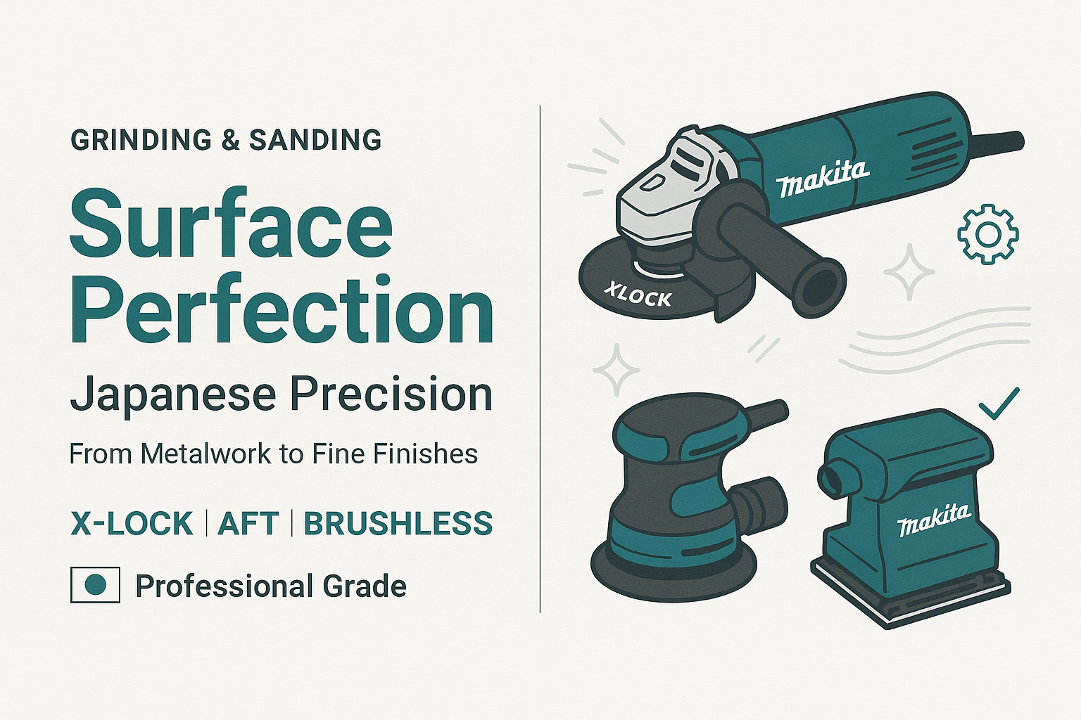 Makita Grinding & Sanding Tools Review: A Japanese DIYer’s Complete ...
